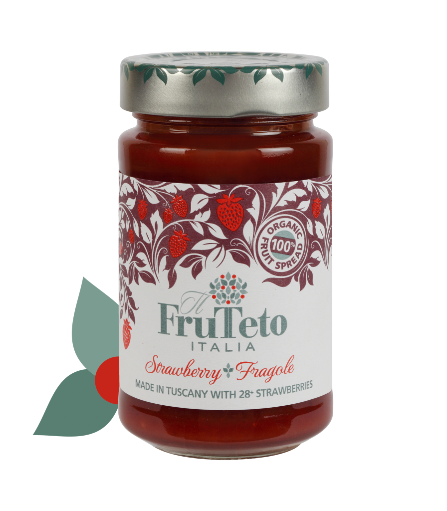 Organic Strawberry jam | No added sugar | Made in Italy by Frutteto
